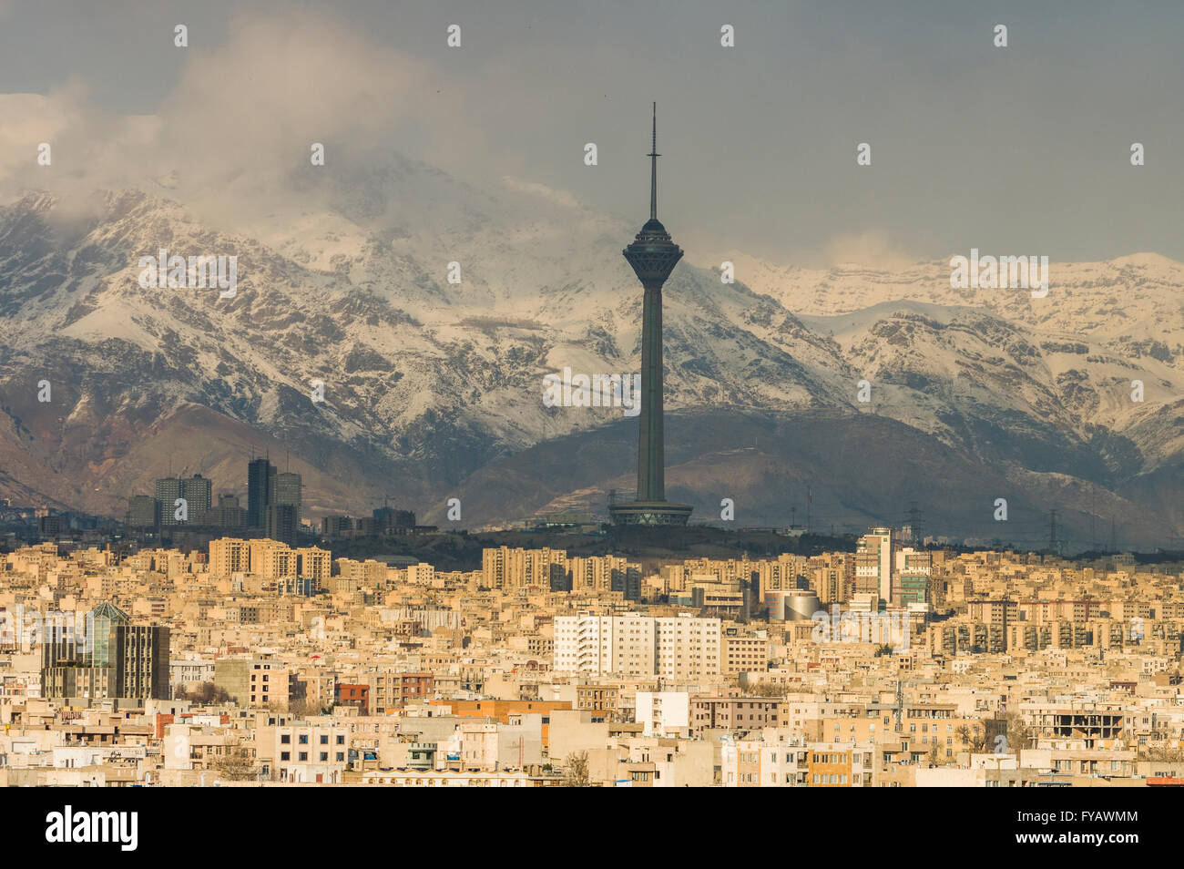Tehran skyline hi-res stock photography and images - Alamy