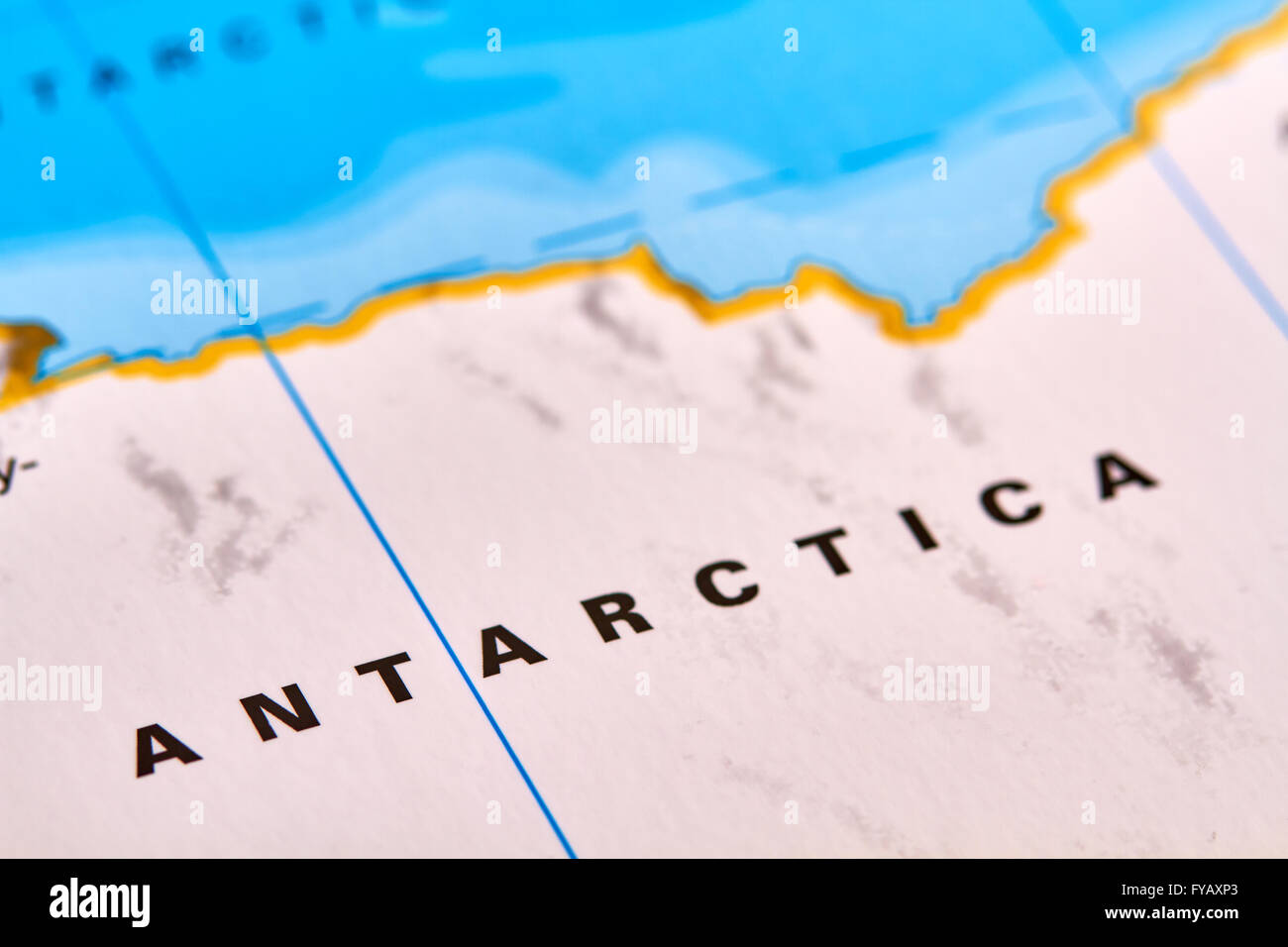 Antarctica map hi-res stock photography and images - Alamy