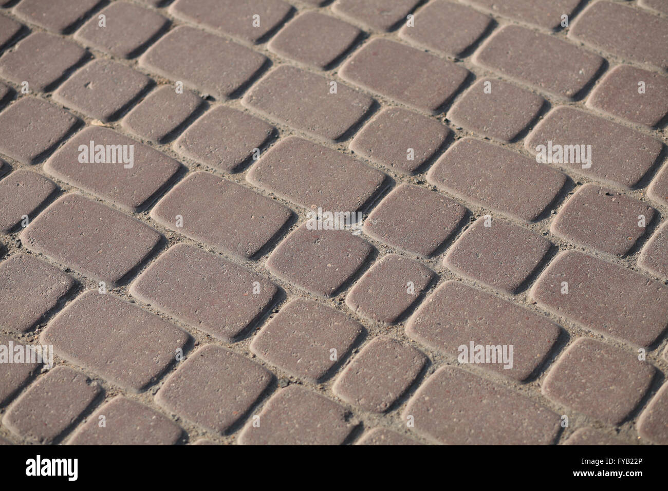 Cobblestone Pavement at day Stock Photo - Alamy