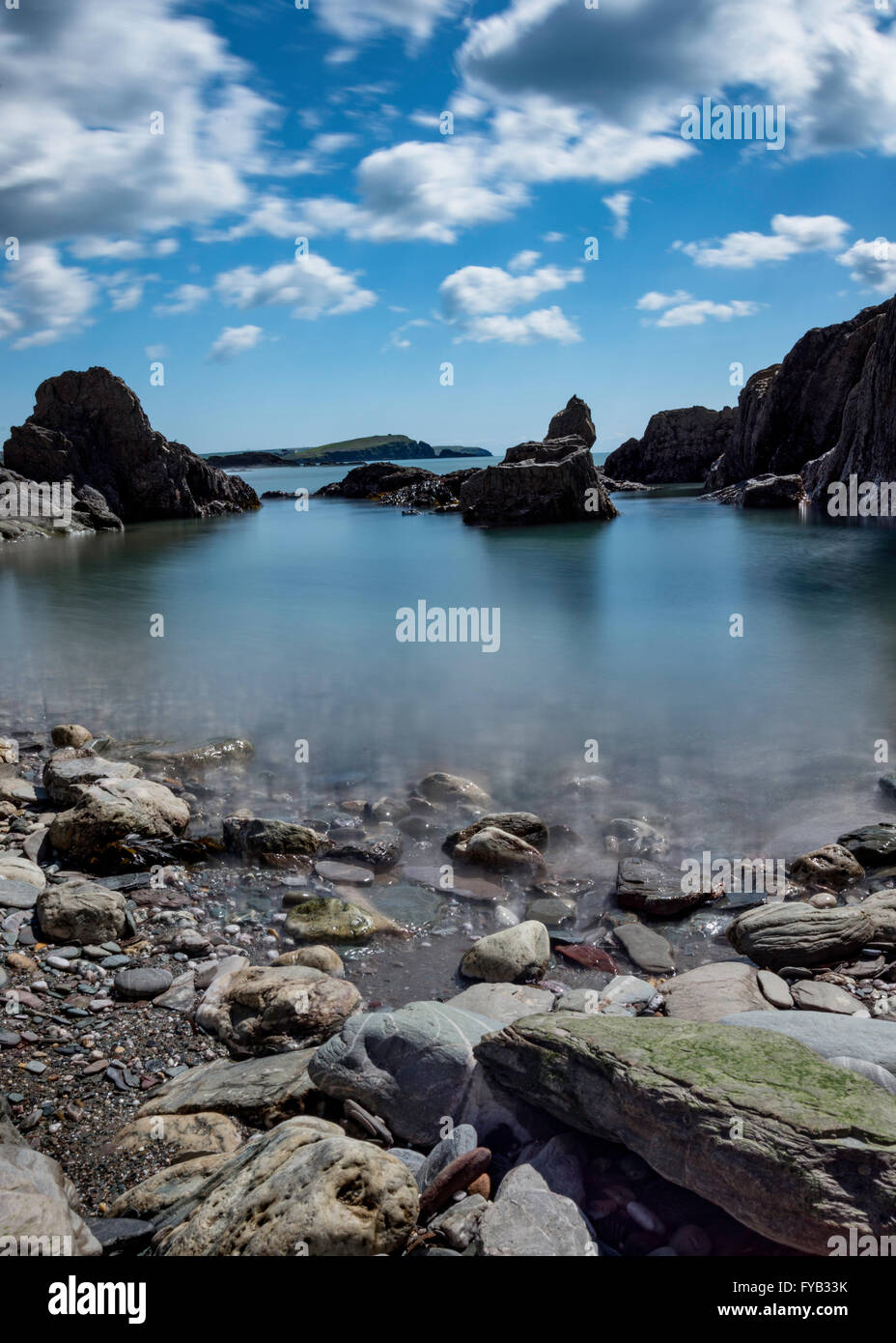Westcombe beach South Devon Stock Photo - Alamy