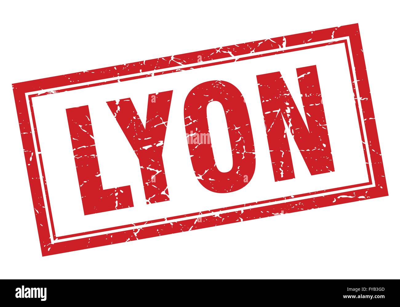 Lyon stamp Stock Vector Images - Alamy