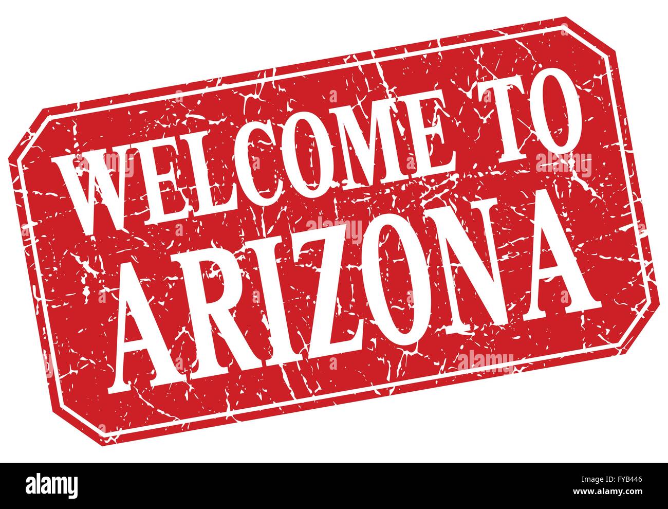 Welcome to arizona sign Stock Vector Images - Alamy