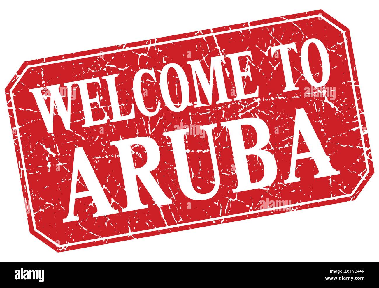 Aruba welcome sign hi-res stock photography and images - Alamy