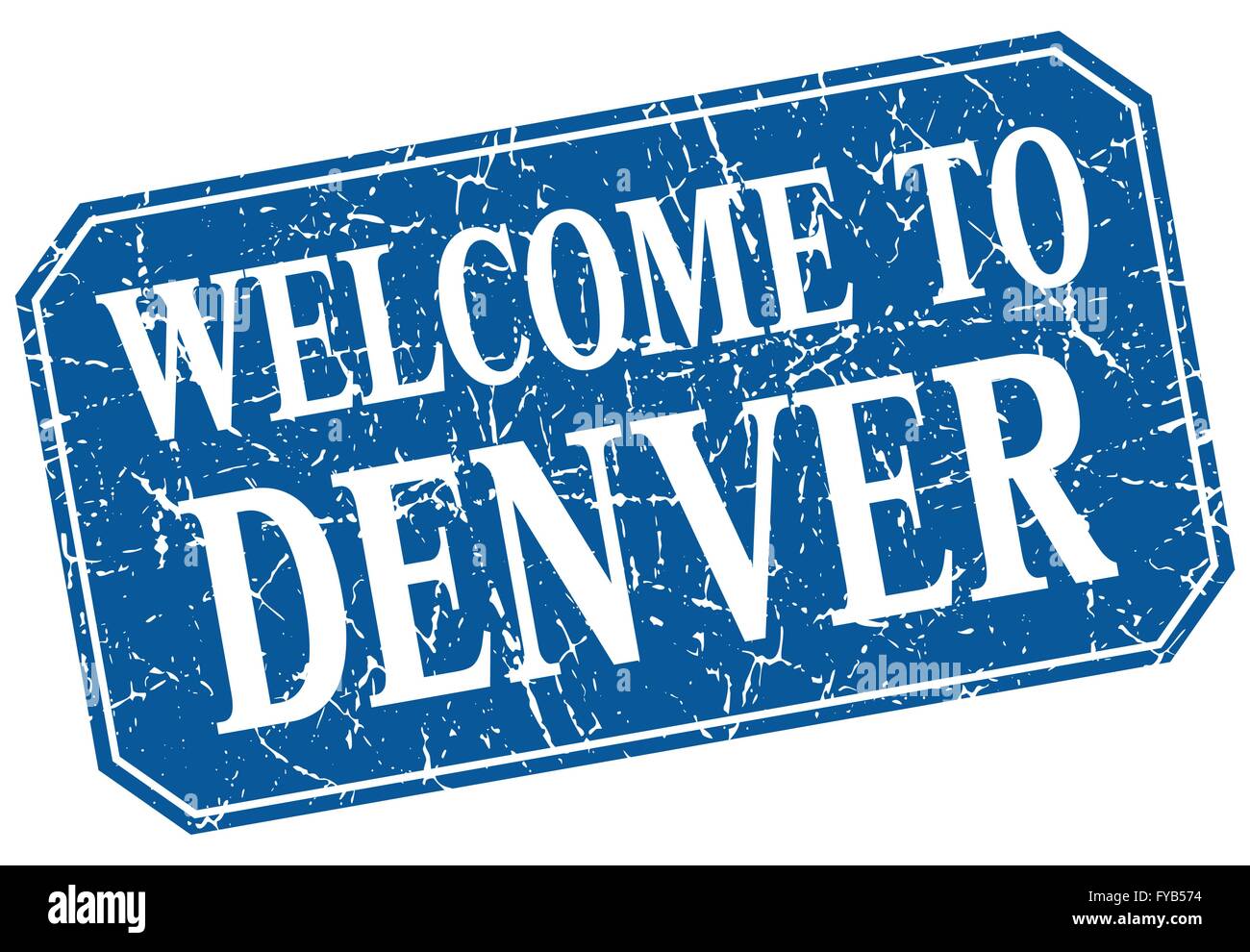 Welcome to denver sign Stock Vector Images - Alamy