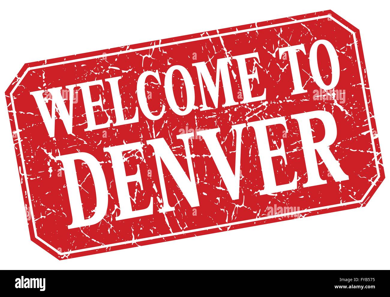 Welcome to denver sign Stock Vector Images - Alamy