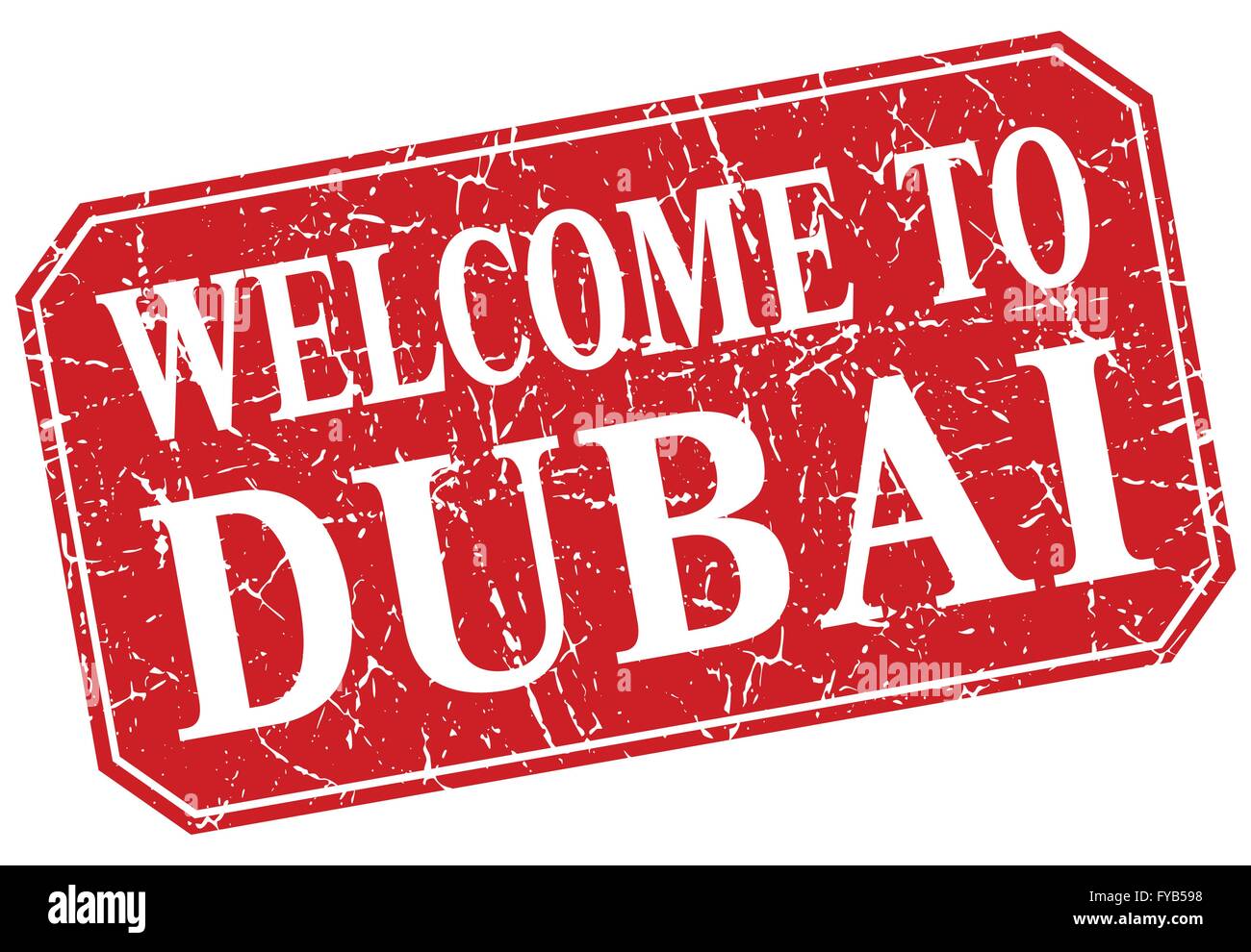 Welcome to dubai sign Stock Vector Images - Alamy