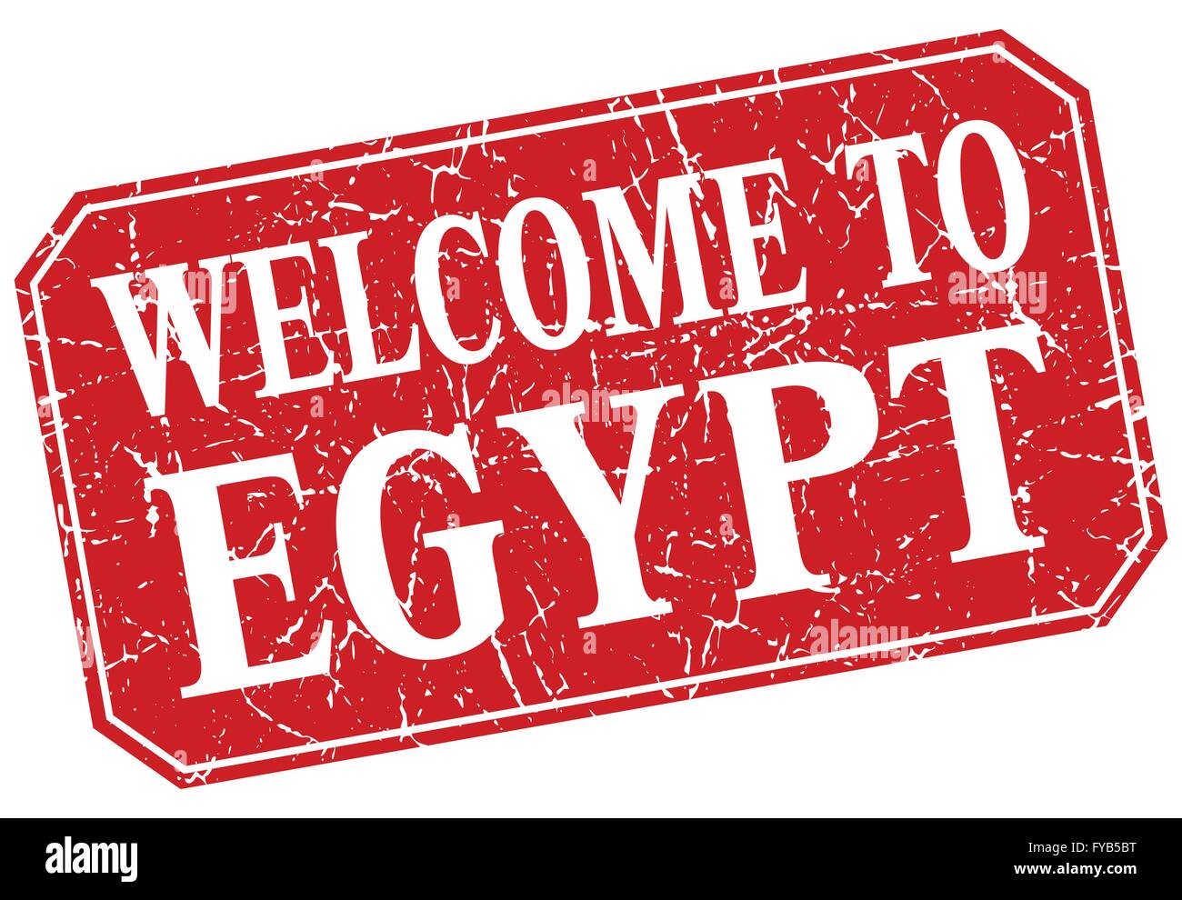 Welcome to egypt sign Stock Vector Images - Alamy
