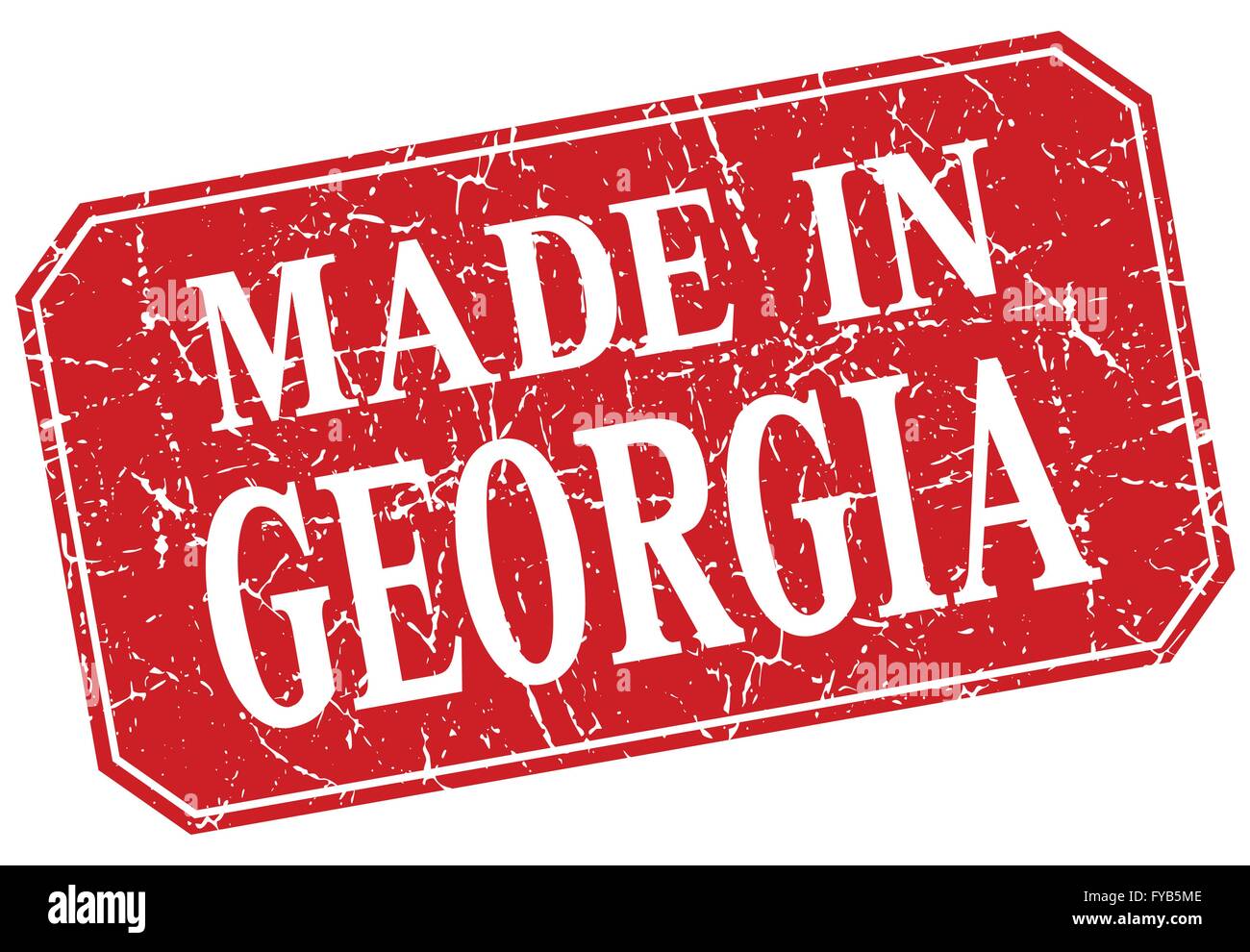 Made in georgia vector vectors hi-res stock photography and images - Alamy