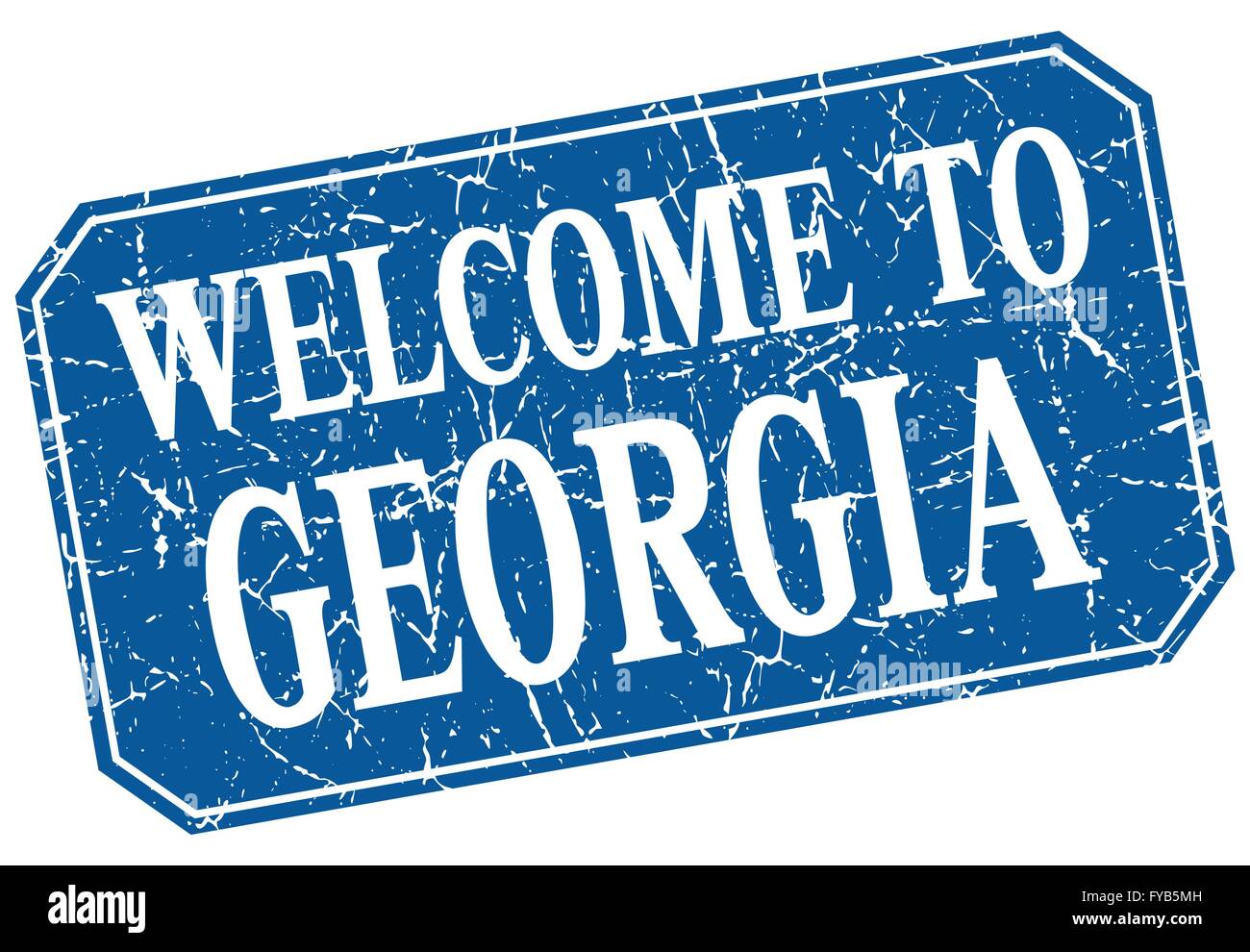Georgia welcome sign Stock Vector Images - Alamy