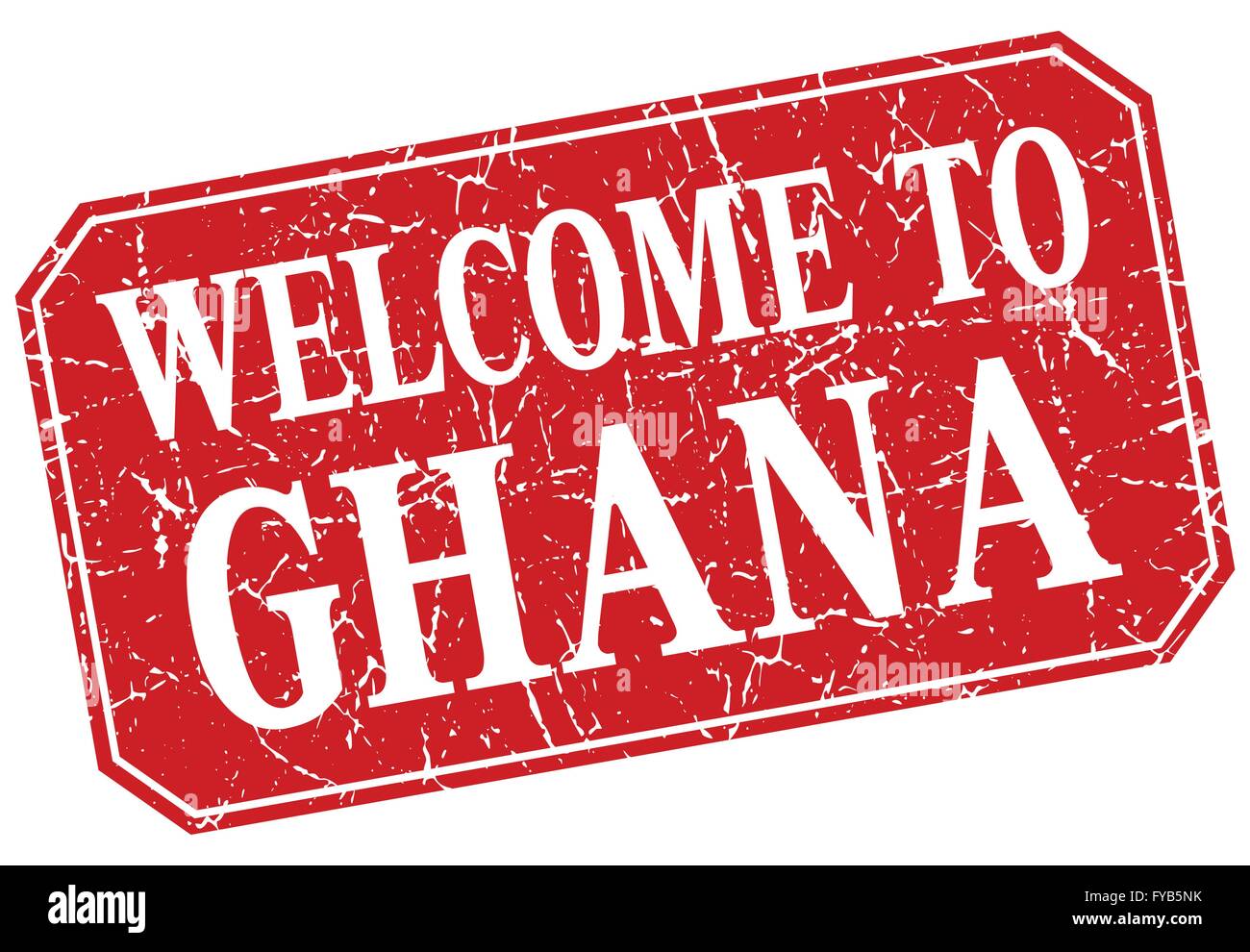 Ghana sign welcome Stock Vector Images - Alamy