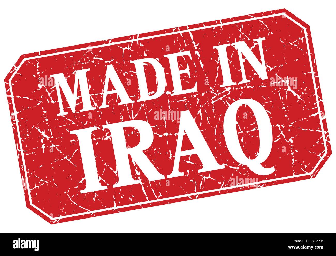 Made in iraq Stock Vector Images - Alamy