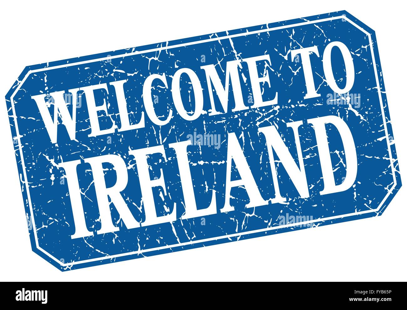 Welcome to ireland sign Stock Vector Images - Alamy