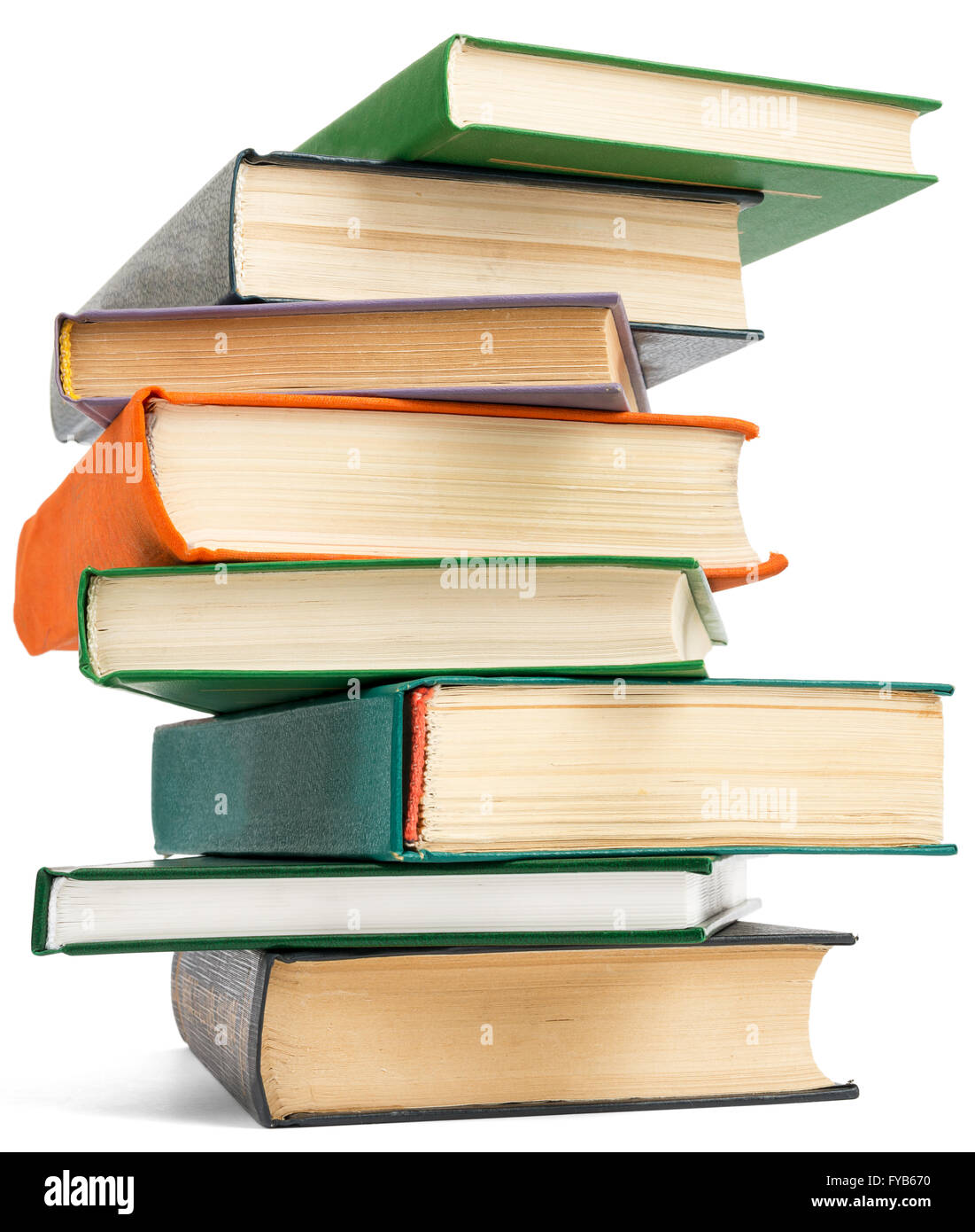 Stack of books Stock Photo - Alamy