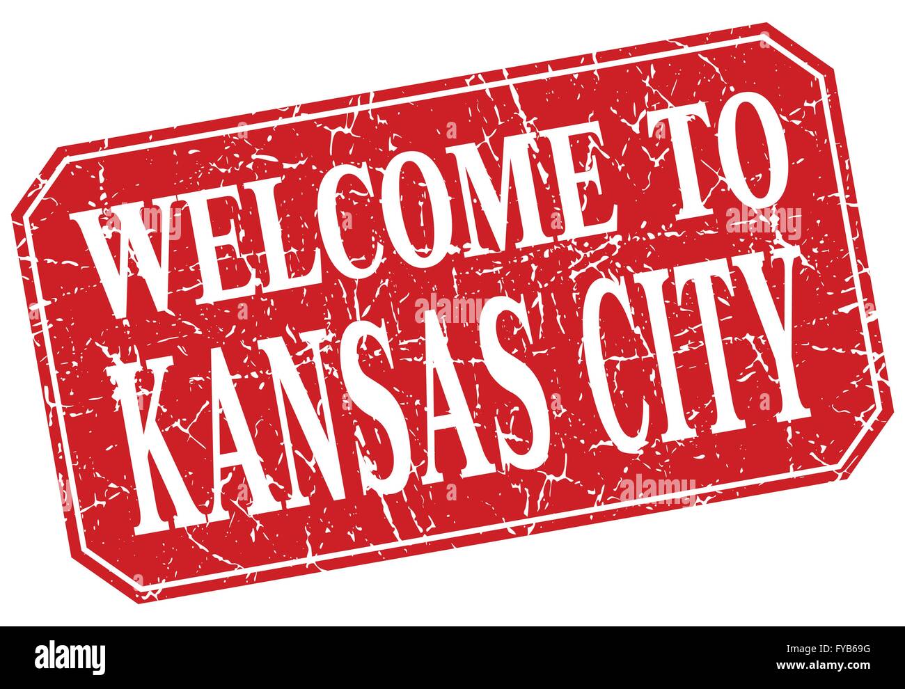 Welcome to kansas sign Stock Vector Images - Alamy