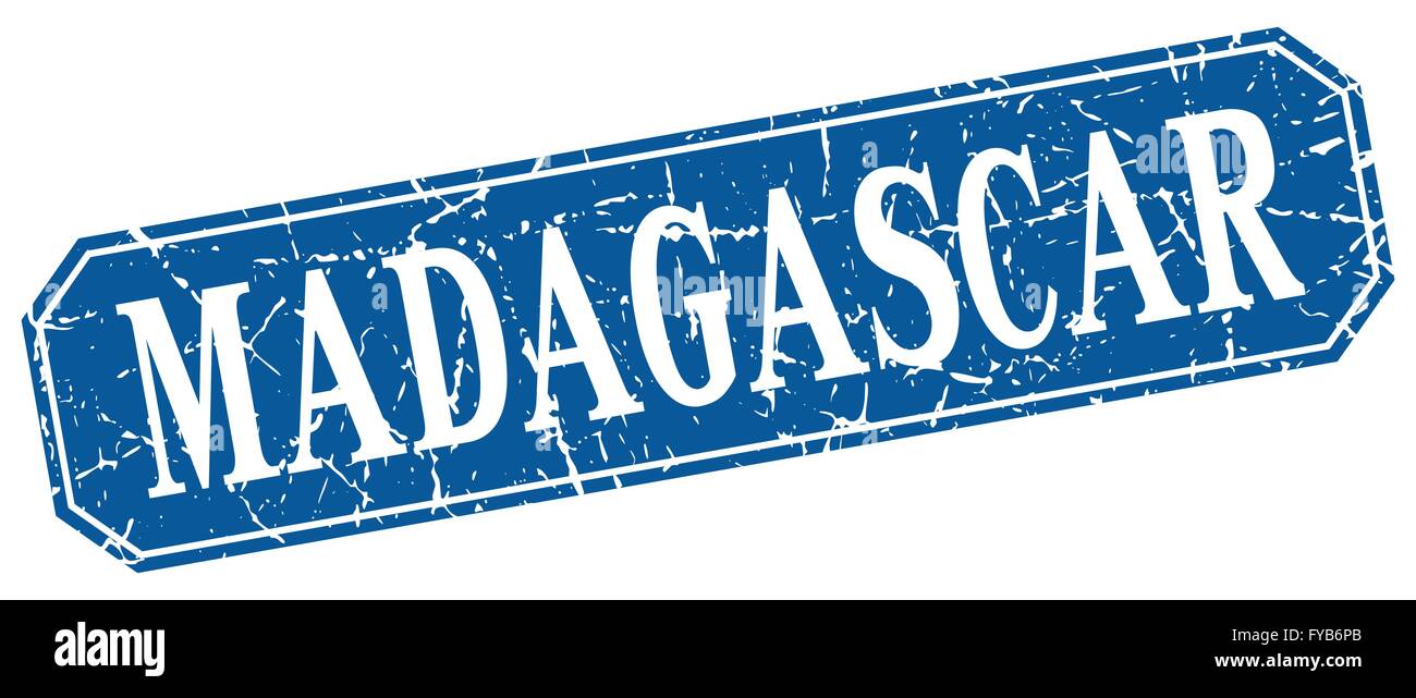 Madagascar blue retro hi-res stock photography and images - Alamy
