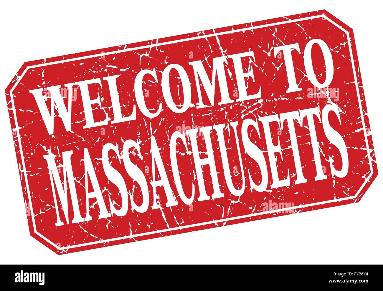 Welcome to massachusetts sign Stock Vector Images - Alamy