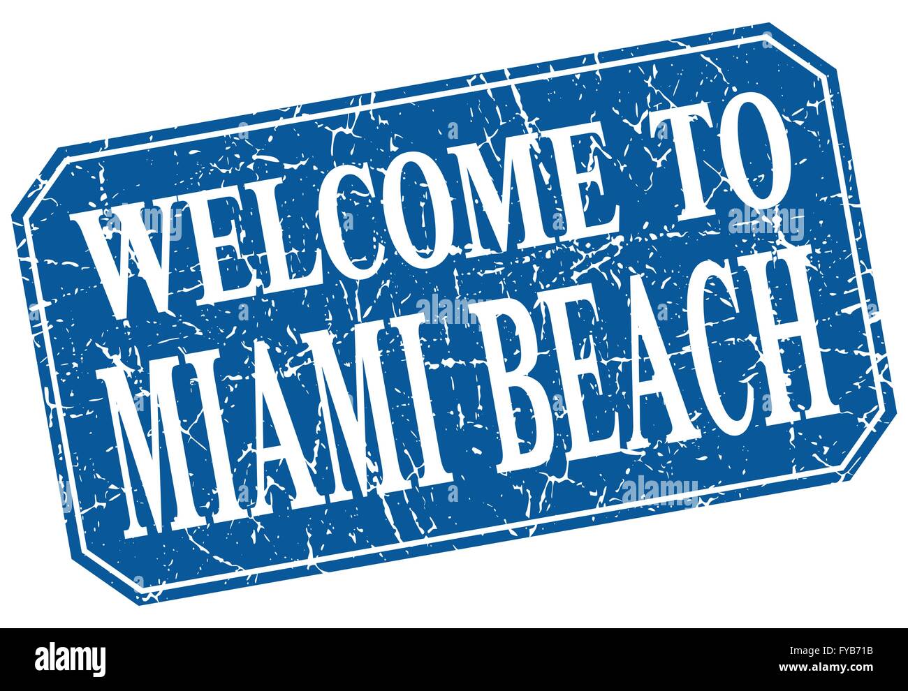 Welcome to miami beach Stock Vector Images - Alamy