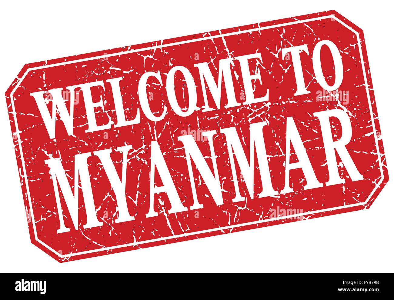 Welcome to myanmar Stock Vector Images - Alamy