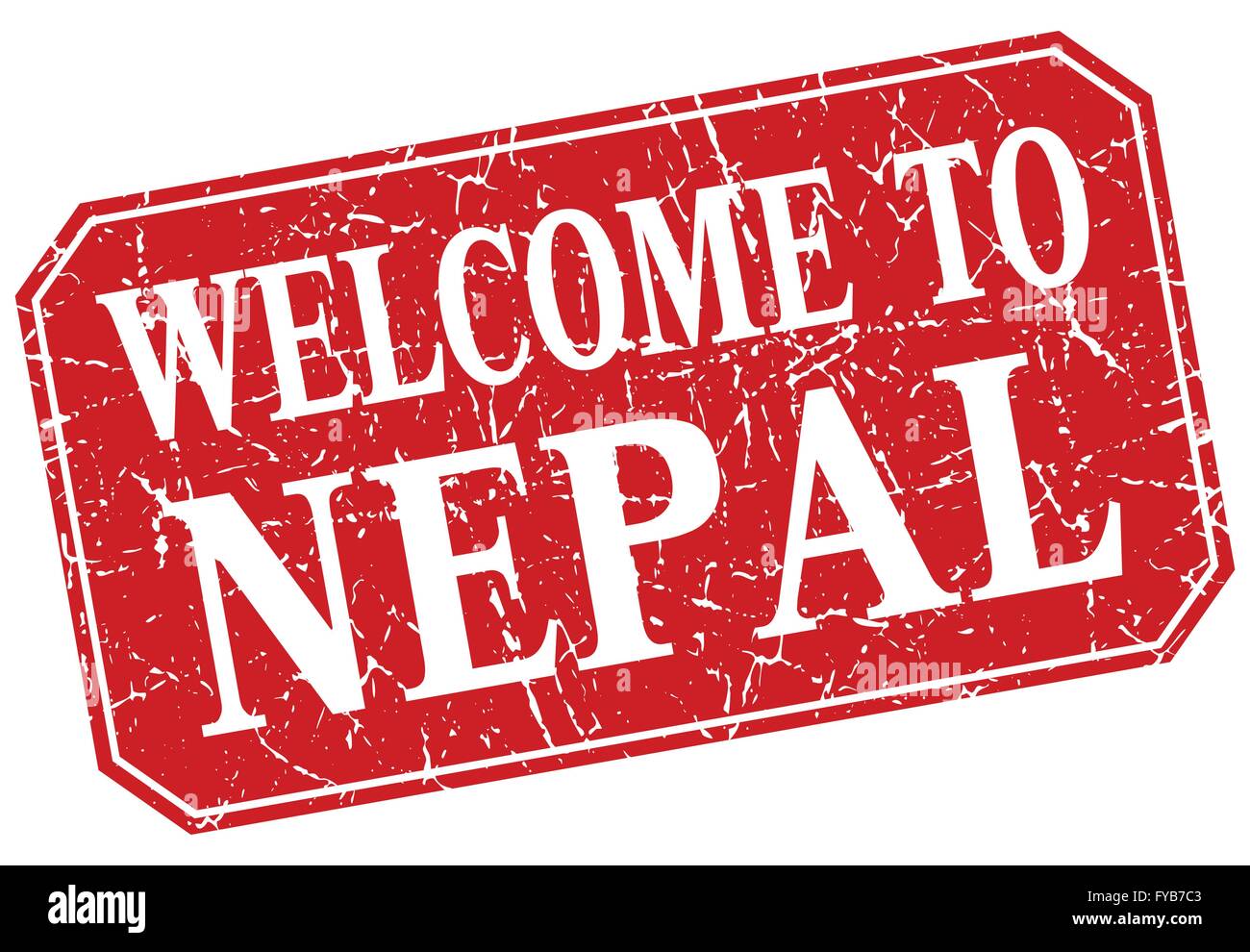 Welcome to nepal Stock Vector Images - Alamy