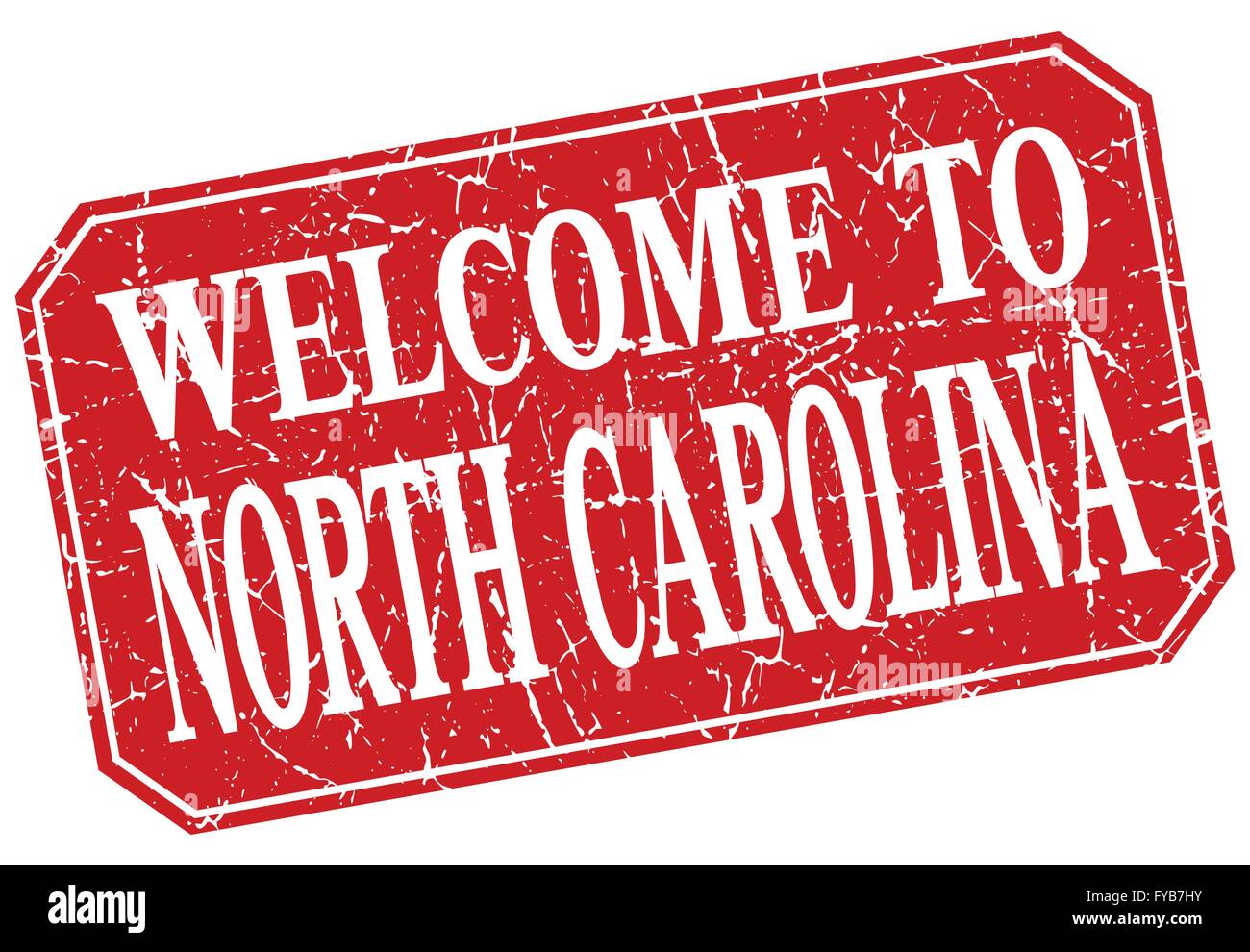Welcome north carolina red hi-res stock photography and images - Alamy