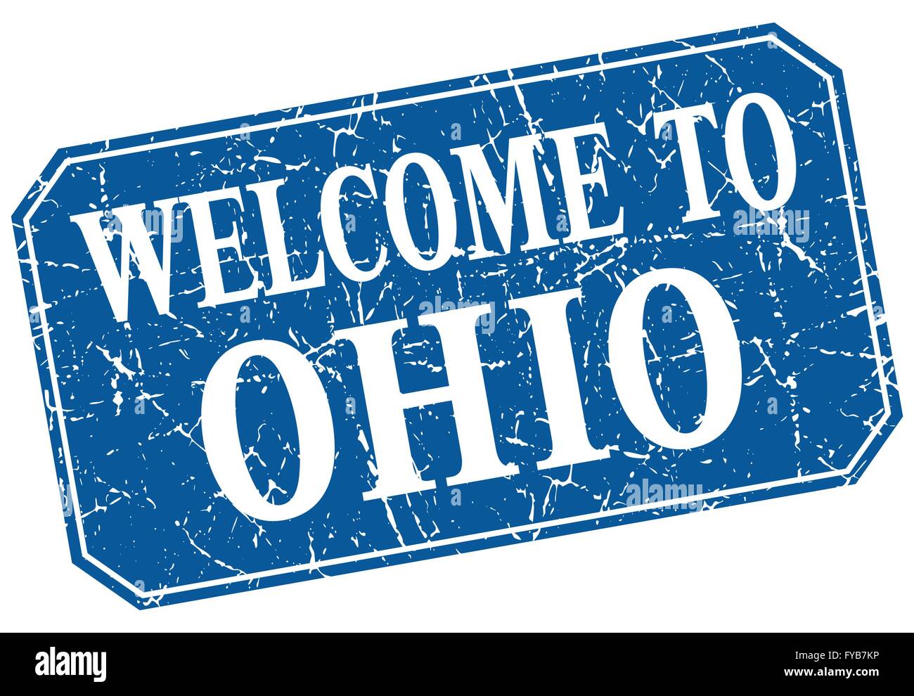 Ohio welcome sign Stock Vector Images - Alamy