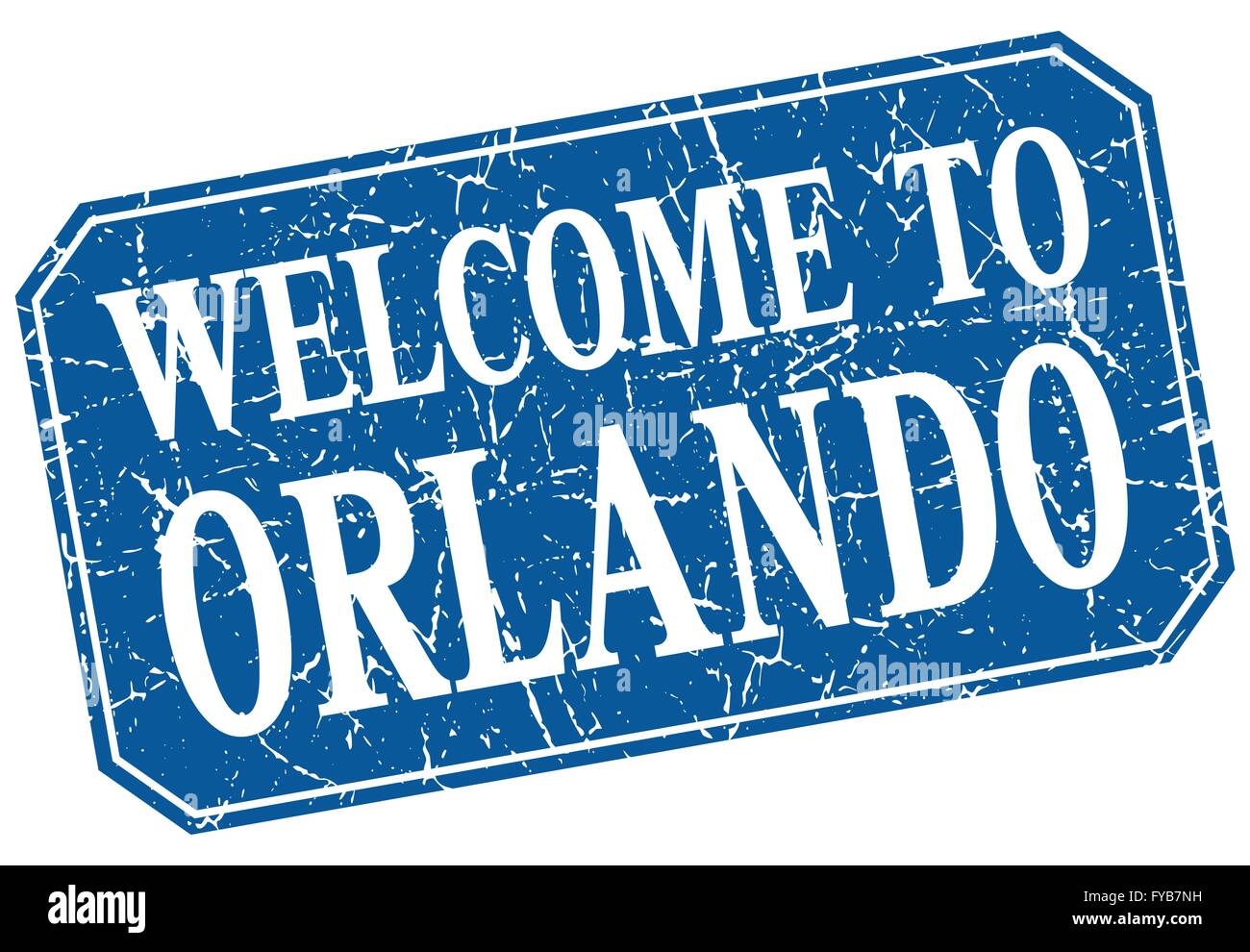 Welcome to orlando sign Cut Out Stock Images & Pictures - Alamy