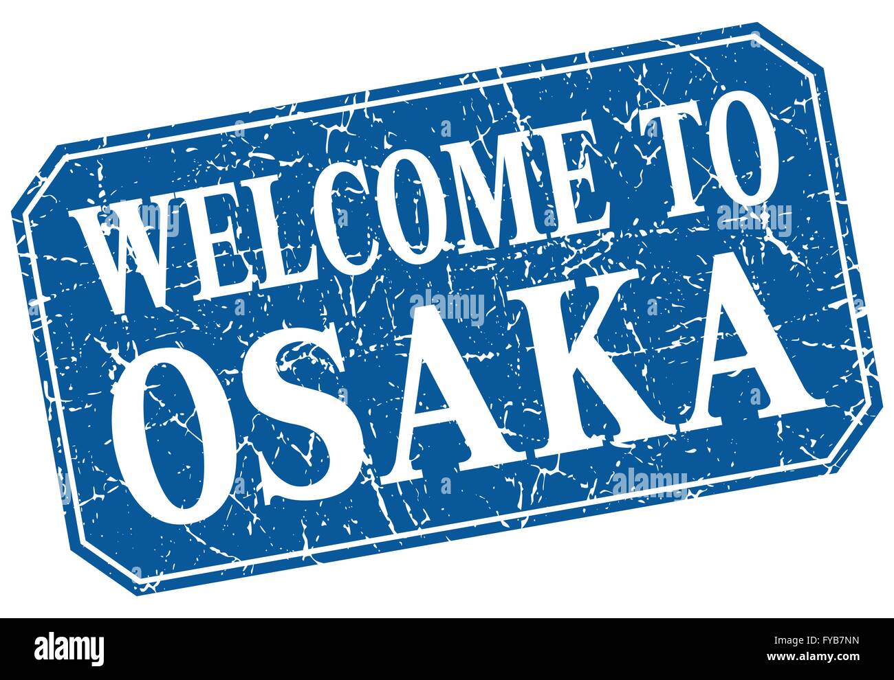 Welcome to osaka Cut Out Stock Images & Pictures - Alamy