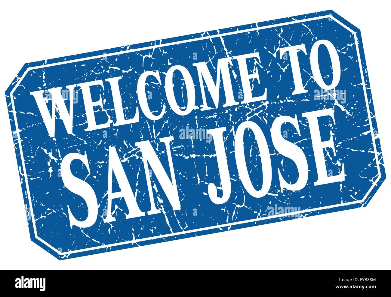 Welcome san jose blue hi-res stock photography and images - Alamy