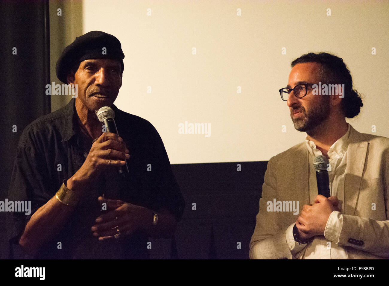 New York, USA. 23rd April 2016. Sam Waymon, brother and sideman of Ms ...