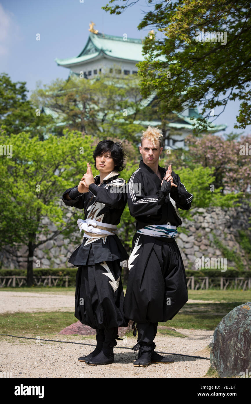 NAGOYA, JAPAN - APRIL 23: The first american professional ninja in ...