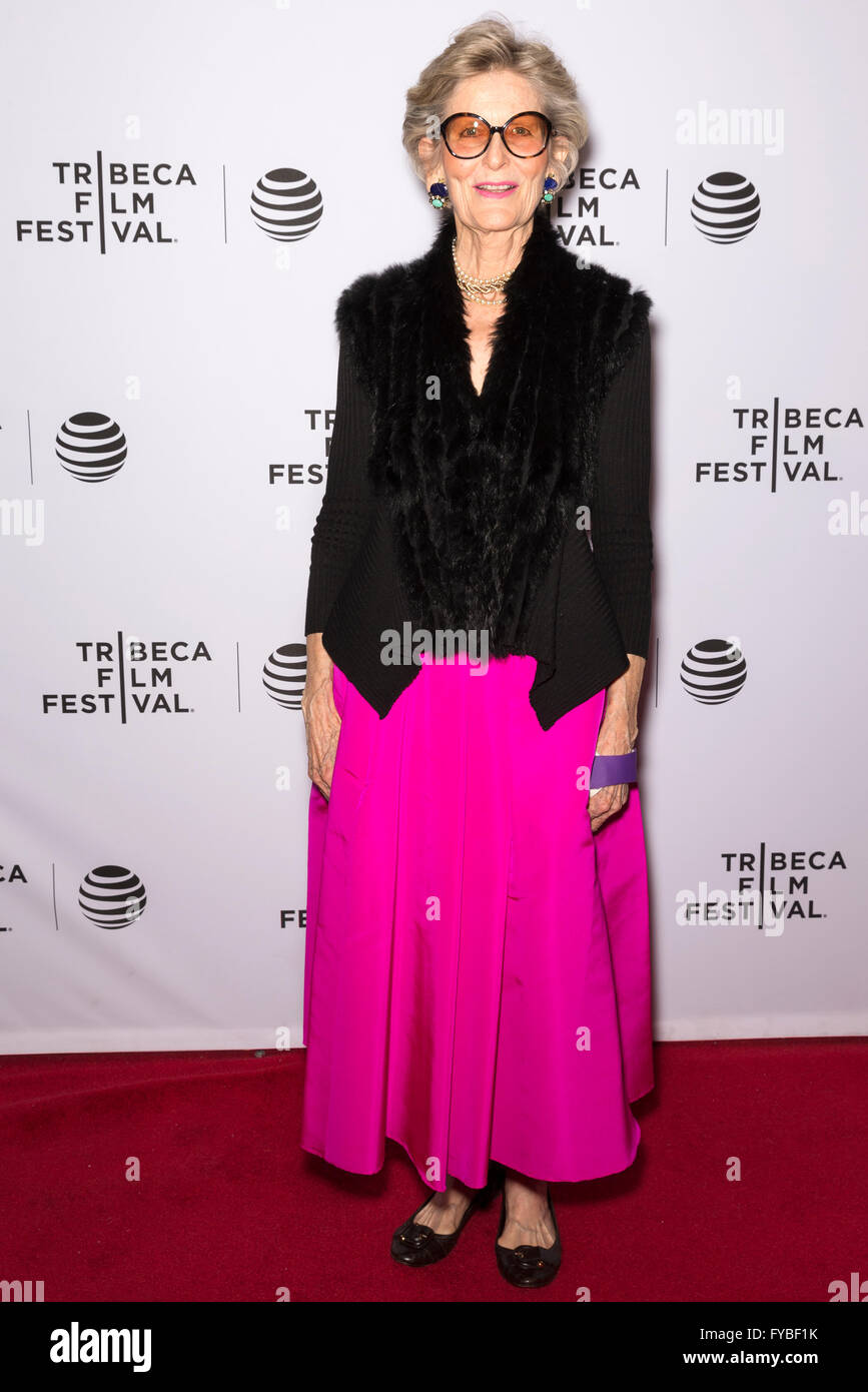 New York City, USA. 24th April, 2016. Kelly Smith Tunney attends the ...