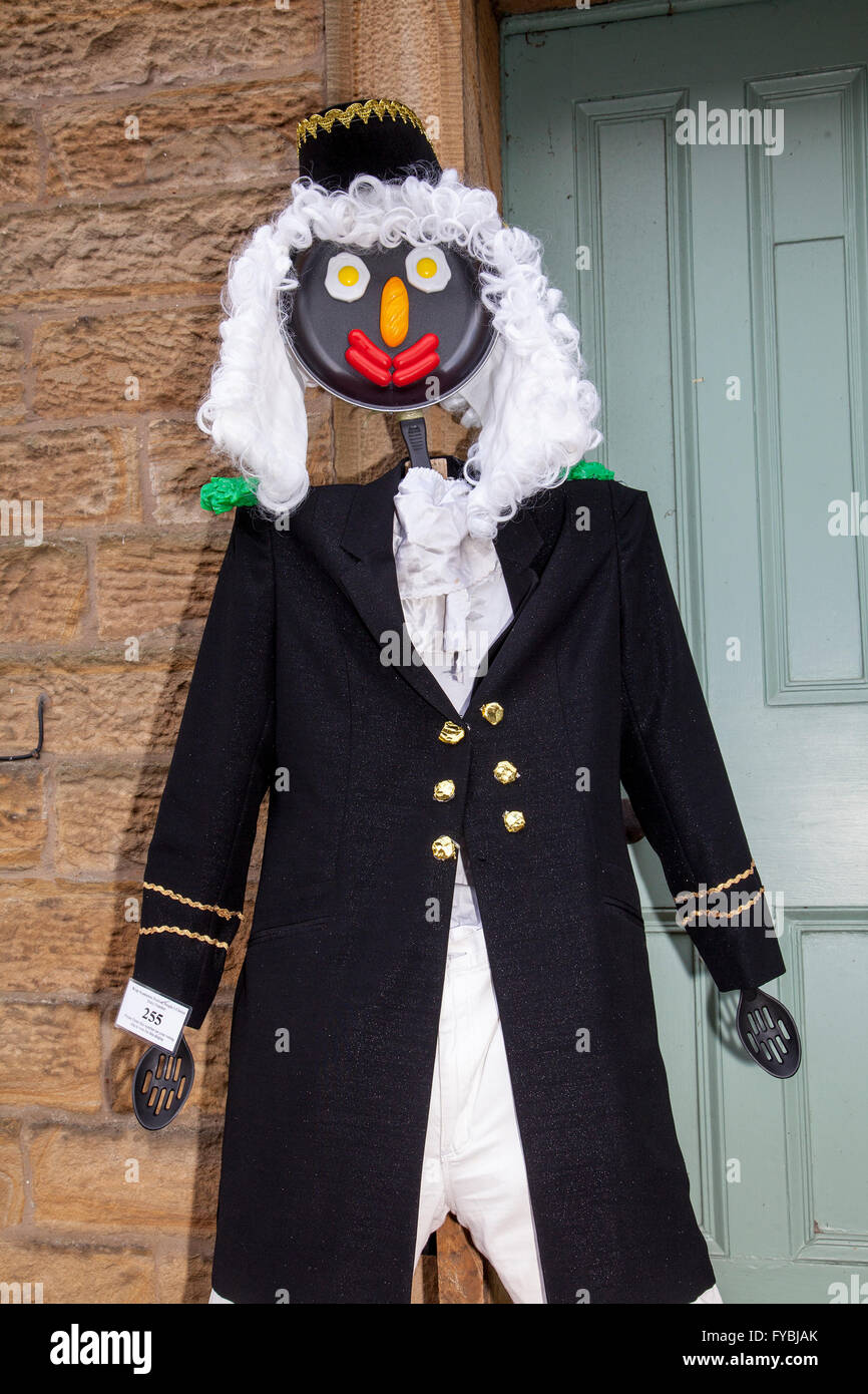 a uk wray handmade scarecrow festival fair lancaster caton village ...