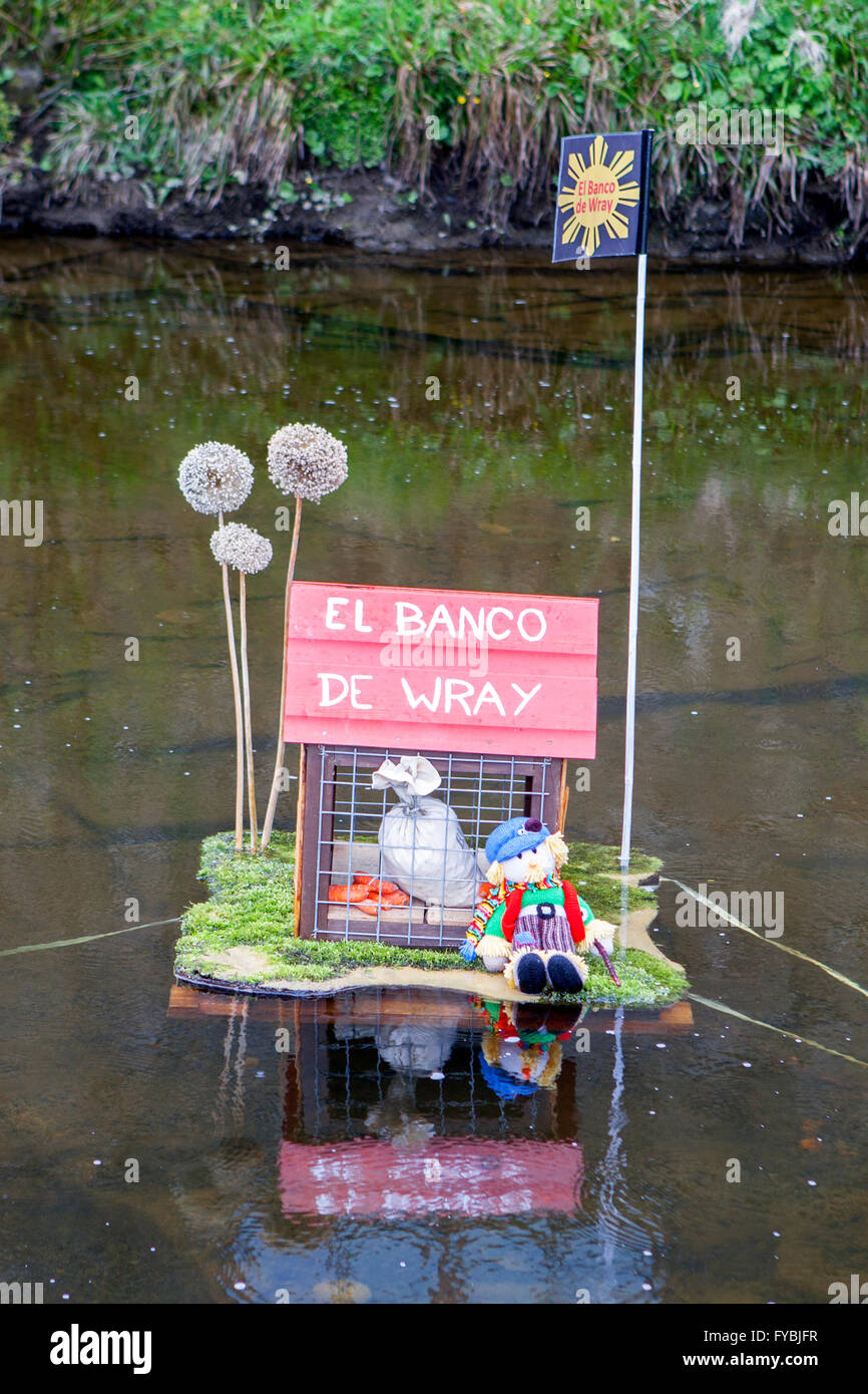 a uk wray handmade scarecrow festival fair lancaster caton village ...