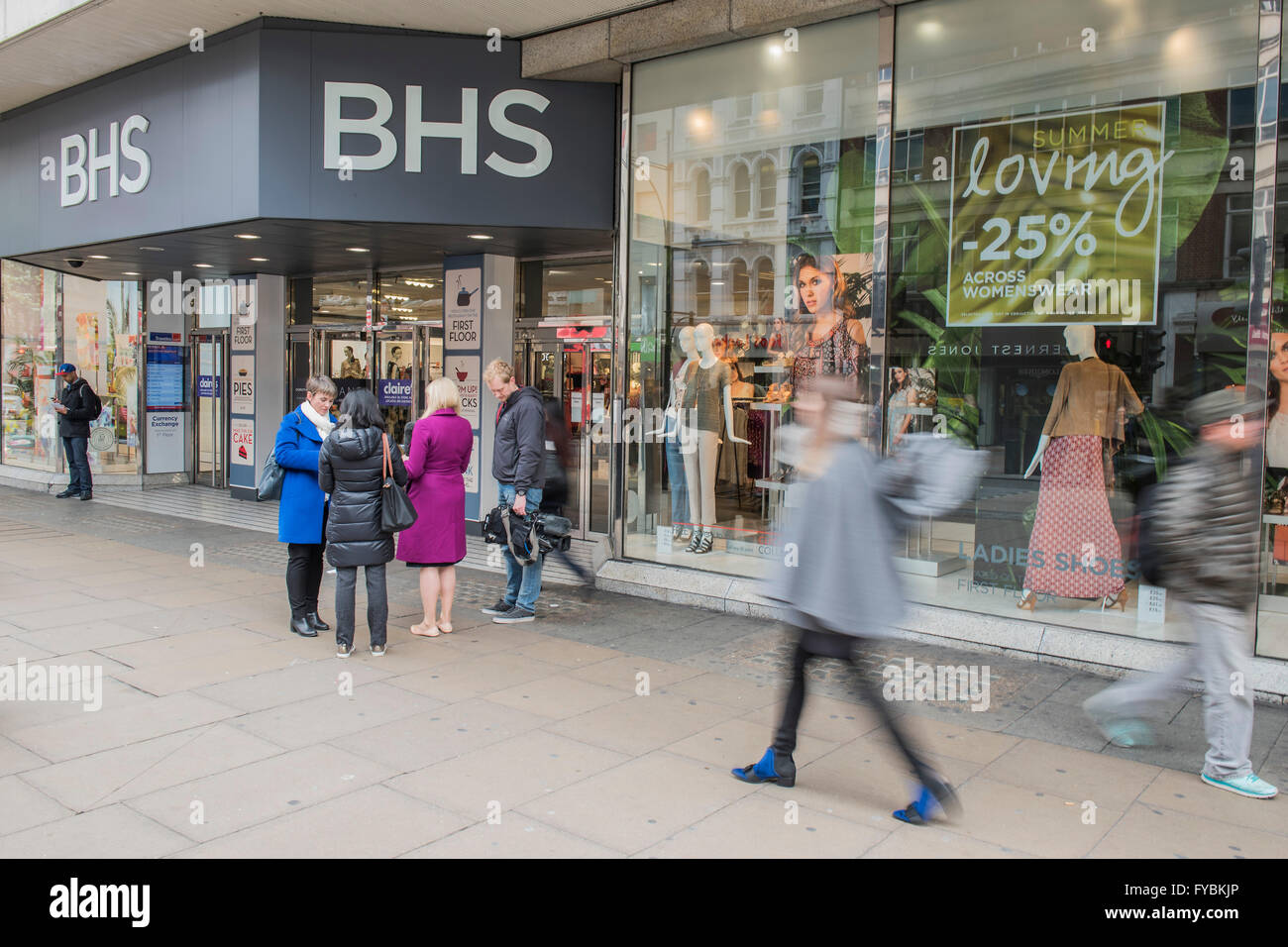 British Home Stores Flagship London High Resolution Stock Photography ...