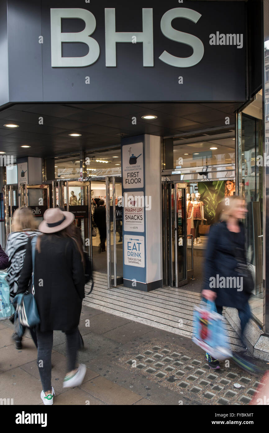 British home stores flagship london hi-res stock photography and images ...