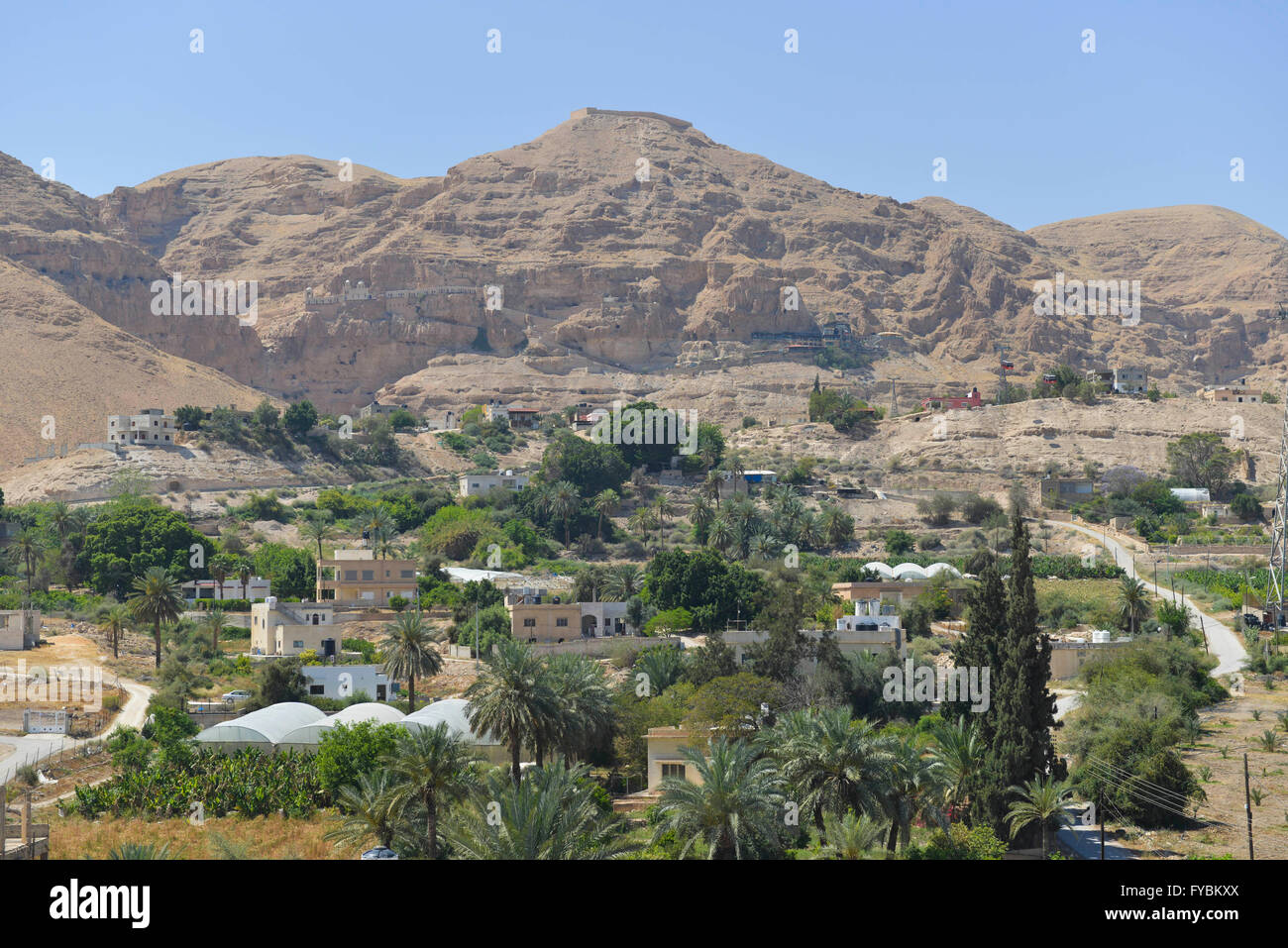 Jerusalem, USA. 18th Apr, 2016. The town of Jericho, an ancient city ...