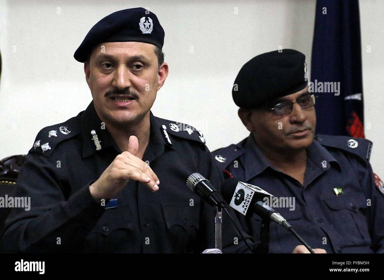 Deputy Inspector General (DIG) Malakand, Azad Khan addresses to media ...