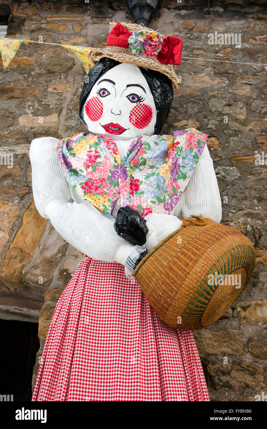 a uk wray handmade scarecrow festival fair lancaster caton village ...