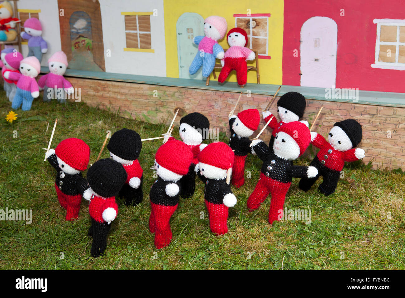 a uk wray handmade scarecrow festival fair lancaster caton village ...