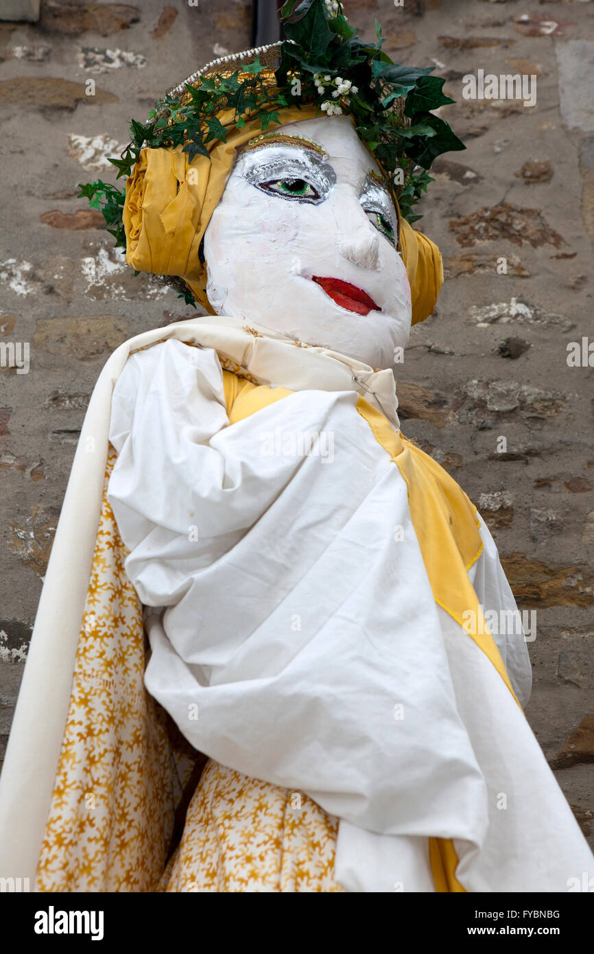 a uk wray handmade scarecrow festival fair lancaster caton village ...