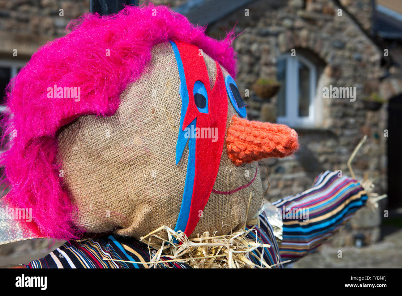 a uk wray handmade scarecrow festival fair lancaster caton village ...