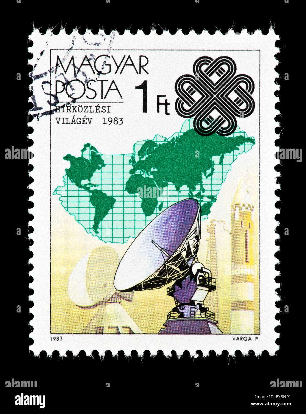 Satellite dish world map hi-res stock photography and images - Alamy