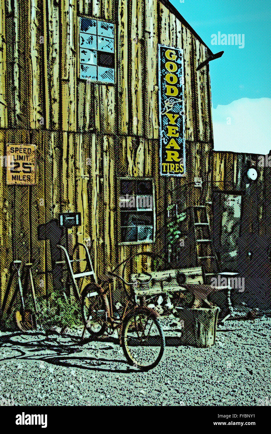 Bike barn hi-res stock photography and images - Alamy