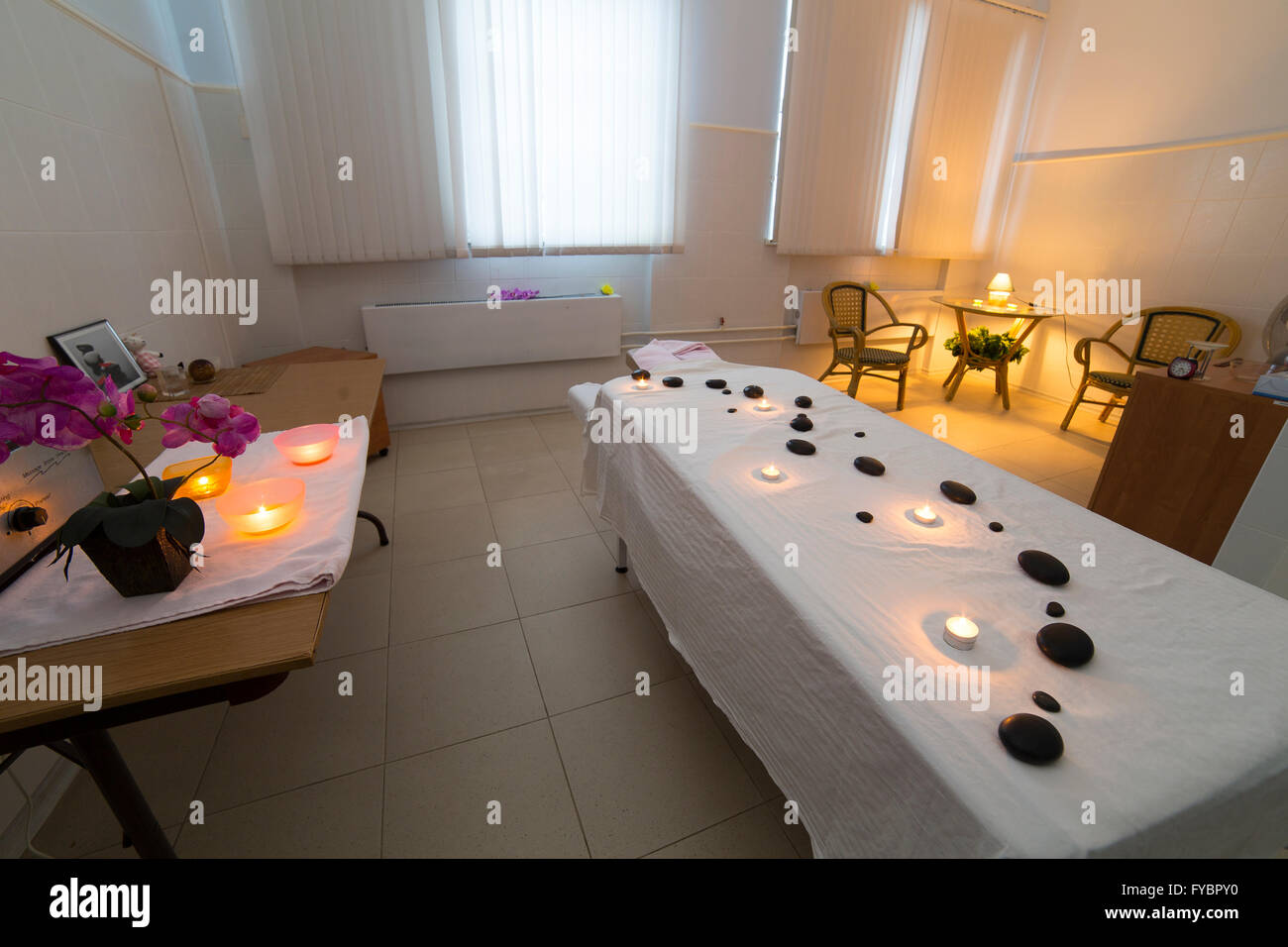 SPA salon interior Stock Photo - Alamy