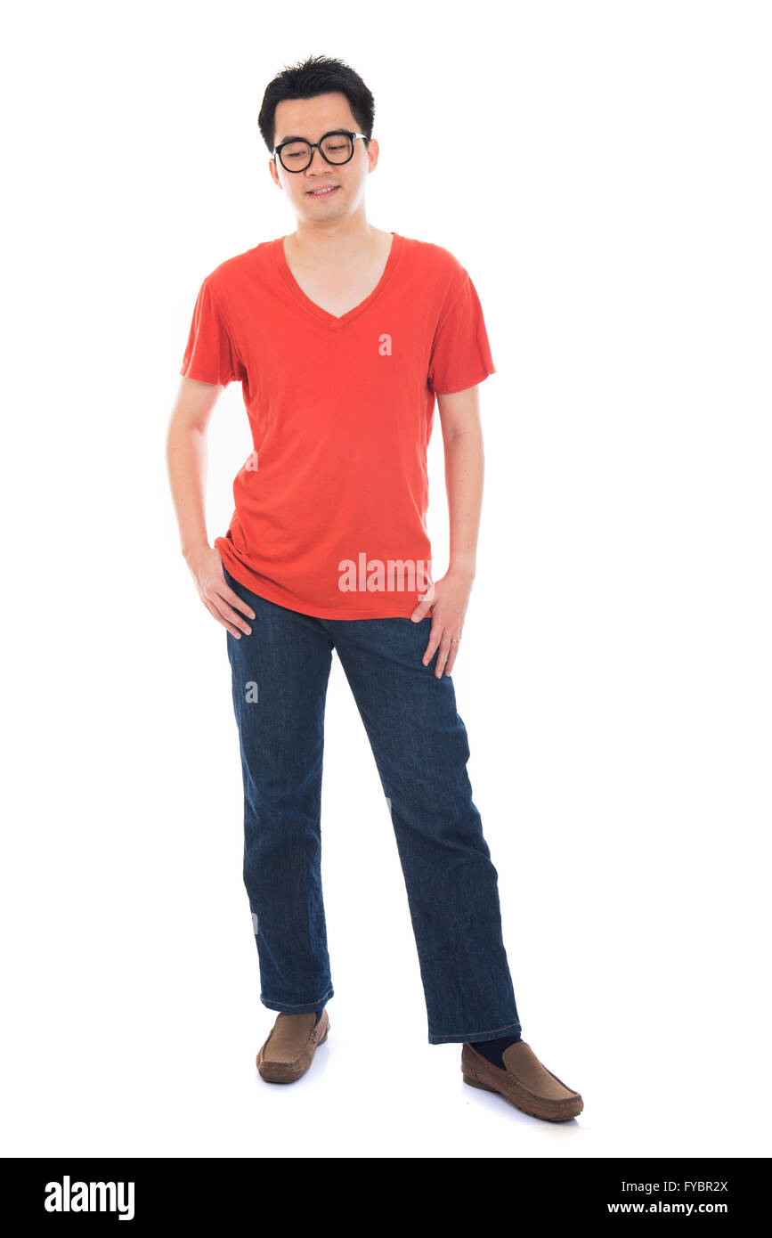 asian man in casual Stock Photo - Alamy