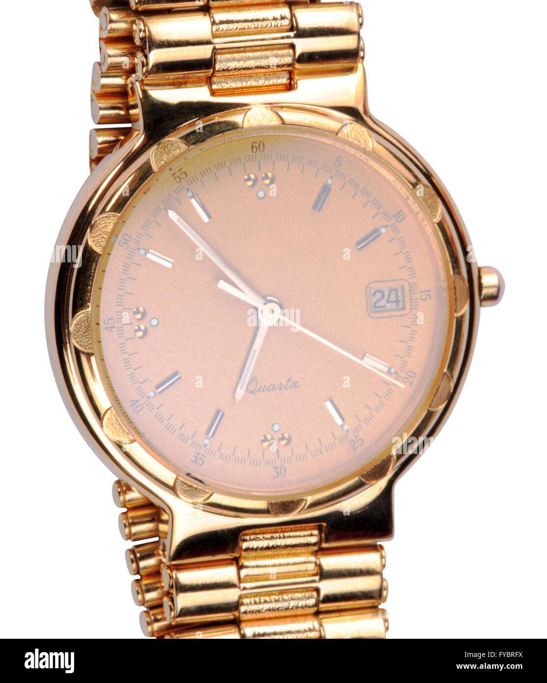 gold plated watches isolated Stock Photo - Alamy