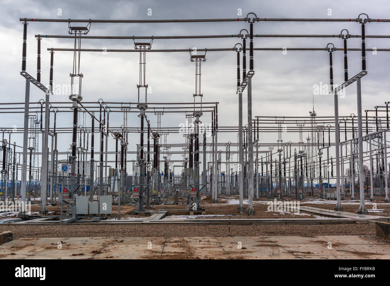 Electric power plant, power transmission line, industrial equipment ...