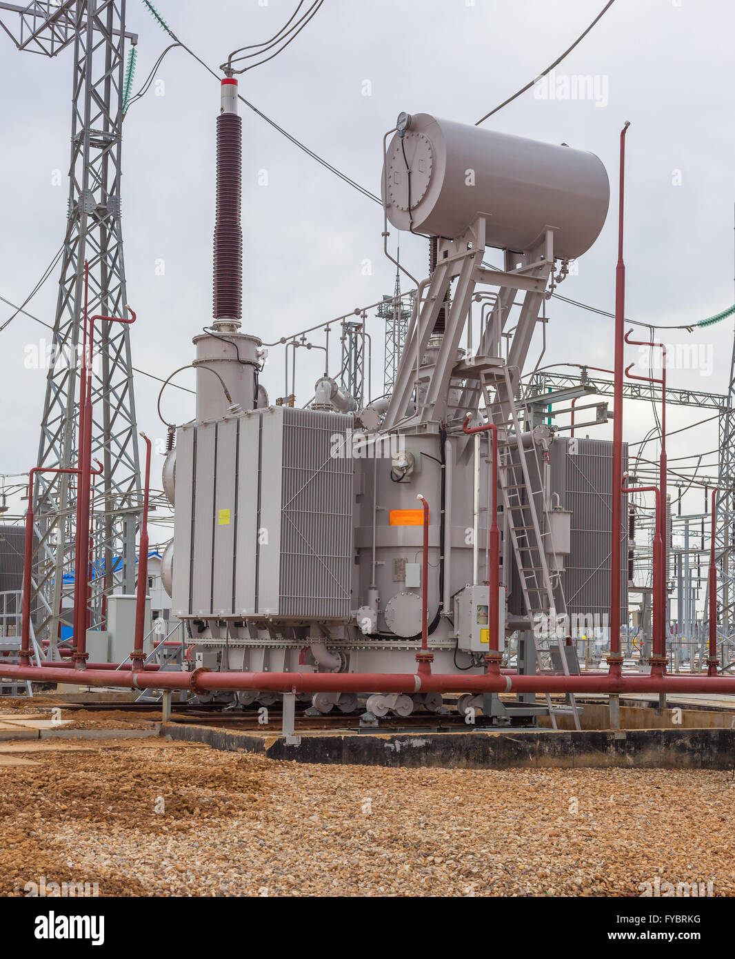 Electric power plant, power transmission line, industrial equipment ...