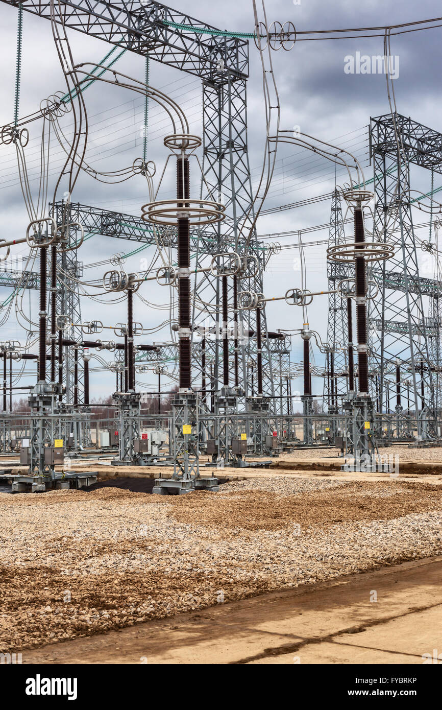Electric power plant, power transmission line, industrial equipment ...