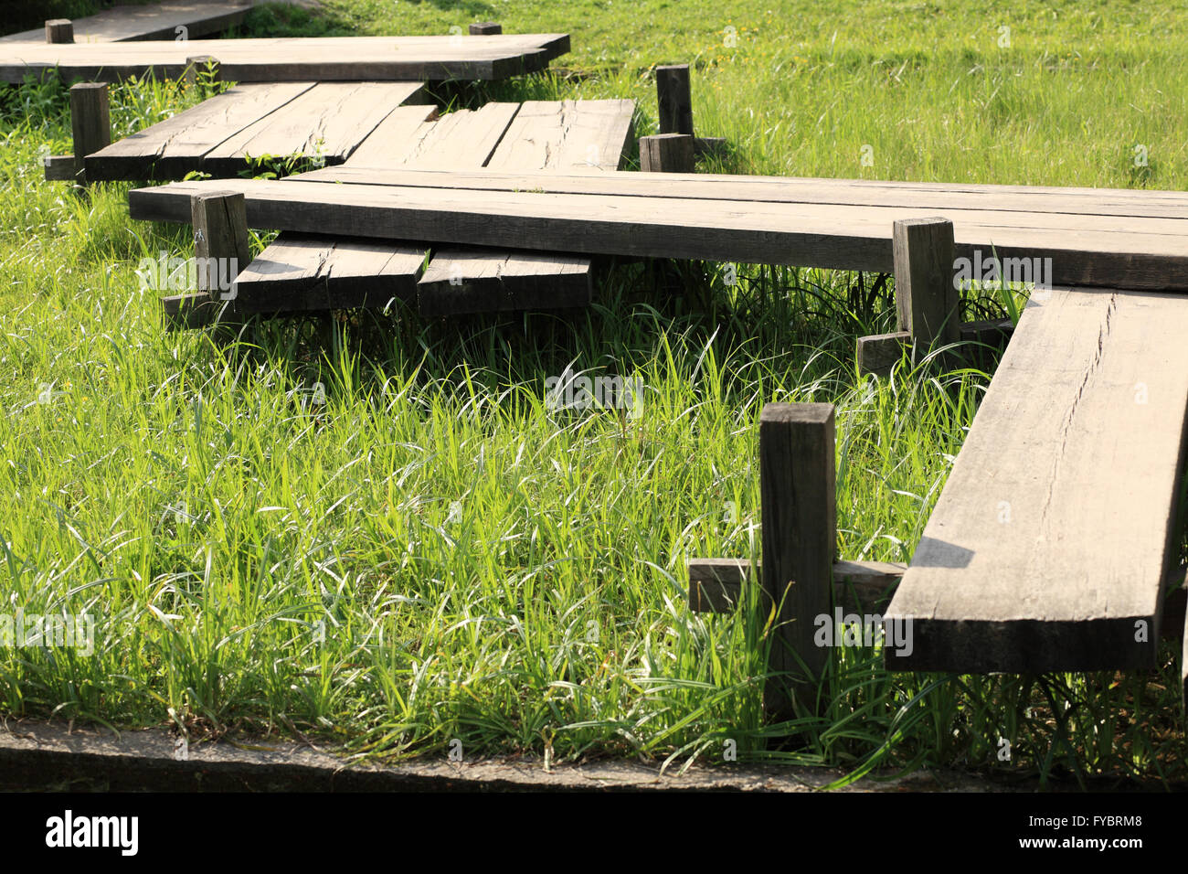 wood bridge in japan garden at day Stock Photo - Alamy
